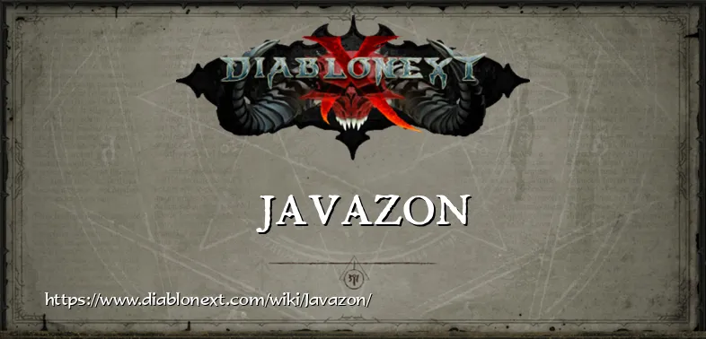 Javazon – Wiki – DiabloNext