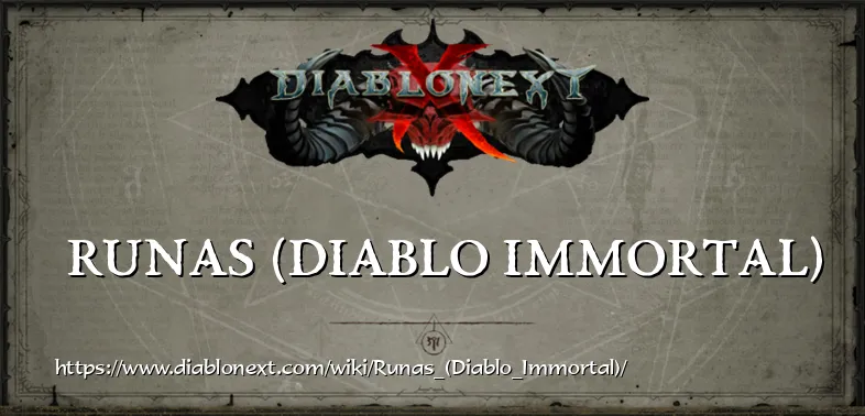Runas (Diablo Immortal) – Wiki – DiabloNext